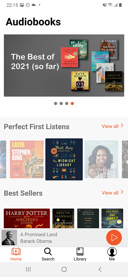 Audibooks HD - Audiobook Subscription